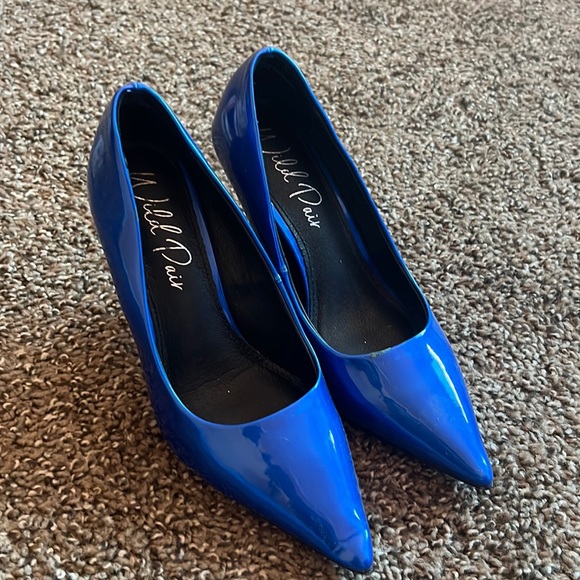 Wild Pair | Shoes | Wild Pair Blue High Heels | Poshmark